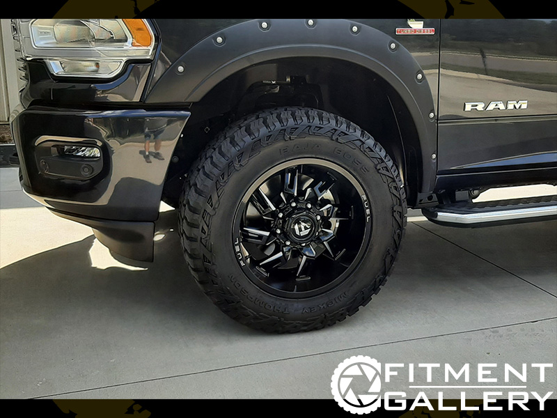 2021 Ram 2500 - 20x9 Fuel Offroad Wheels LT35x12.50R20 Mickey Thompson ...
