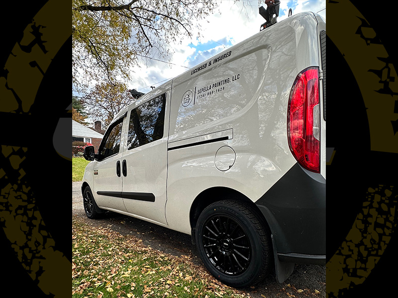 2021 Ram ProMaster City - 16x7 Voxx Wheels 16 Summit Tires