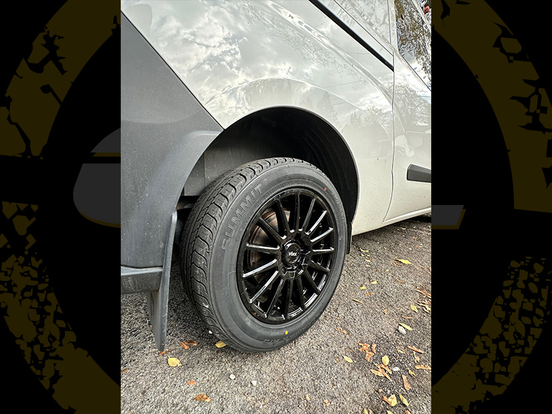 2021 Ram ProMaster City - 16x7 Voxx Wheels 16 Summit Tires