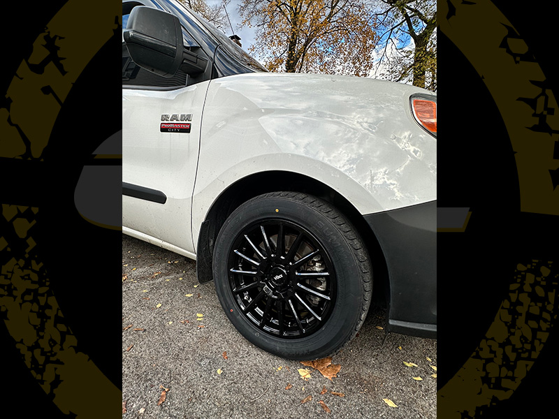 2021 Ram ProMaster City - 16x7 Voxx Wheels 16 Summit Tires