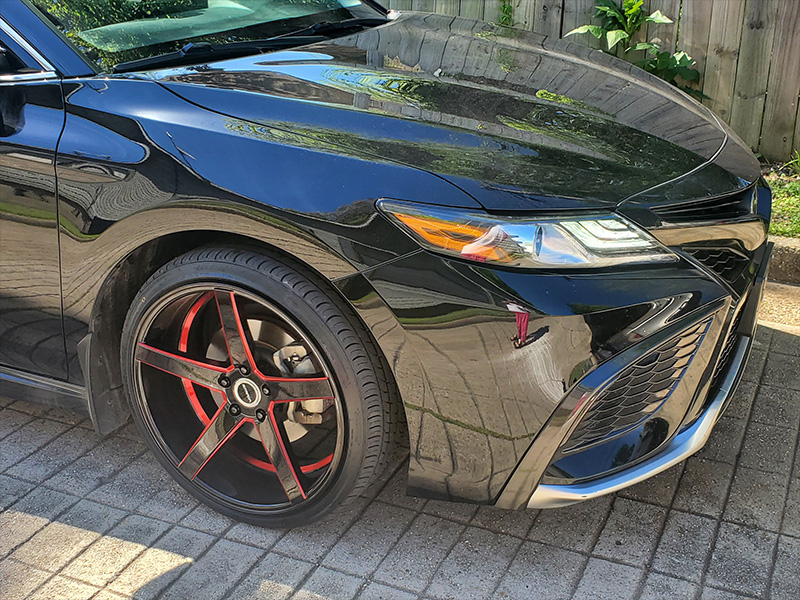 2021 Toyota Camry - 20x8.5 Strada Wheels 225/35ZR20 Ironman Tires