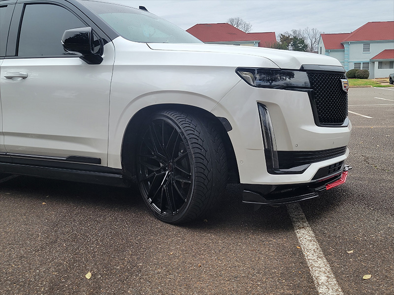 2022 Cadillac Escalade - 26x10 TIS Motorsports Wheels 26 Delinte Tires