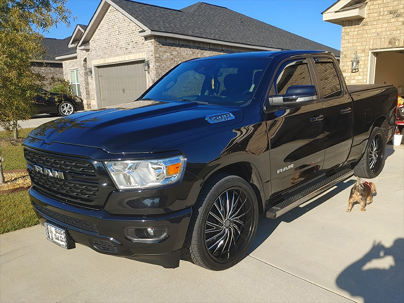 2022 Ram 1500 - 24x9.5 Elure Wheels Tires