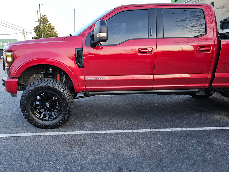 2022 Ford F-250 Super Duty - 20x10 Fuel Offroad Wheels 37x12.50R20 Nitto Tires