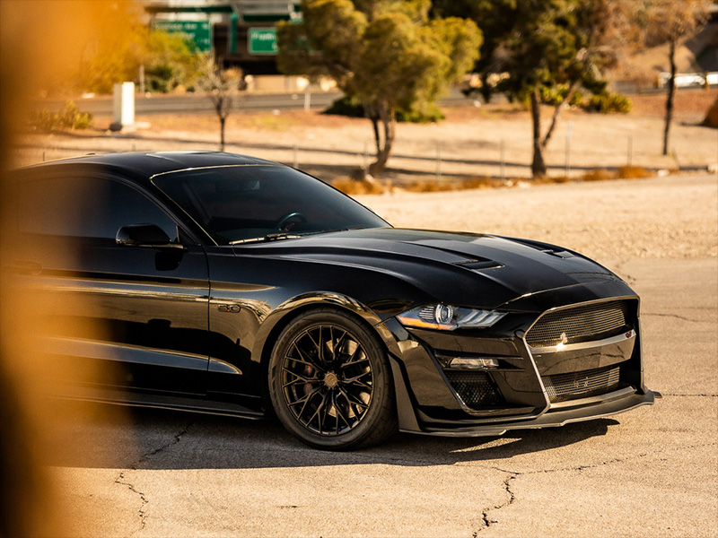2022 Ford Mustang - Staggered MRR Wheels 275/40R19 Nitto Tires