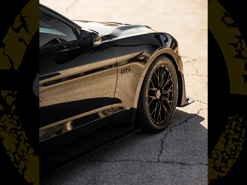 2022 Ford Mustang - Staggered MRR Wheels 275/40R19 Nitto Tires