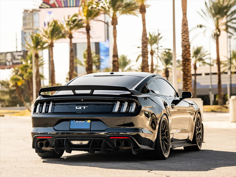 2022 Ford Mustang - Staggered MRR Wheels 275/40R19 Nitto Tires