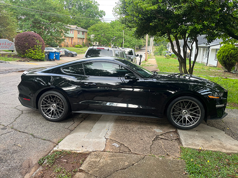 2022 Ford Mustang - 20x10 Rotiform Wheels 285/35R20 Bridgestone Tires