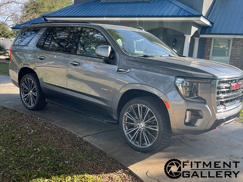 2021 GMC Yukon - 24x10 Asanti Black Label Wheels P305/35R24 Nitto Tires