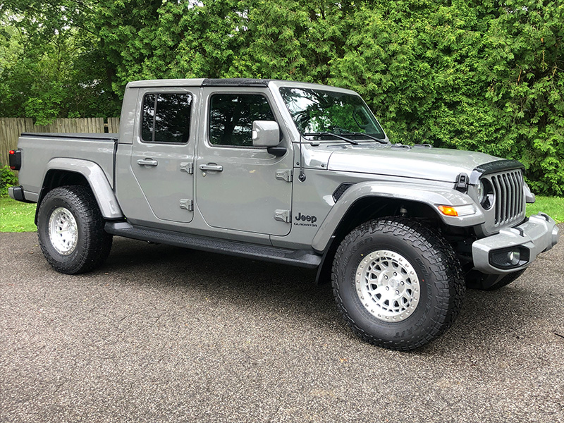 2022 Jeep Gladiator - 17x9 Black Rhino Wheels LT315/70R17 Falken Tires