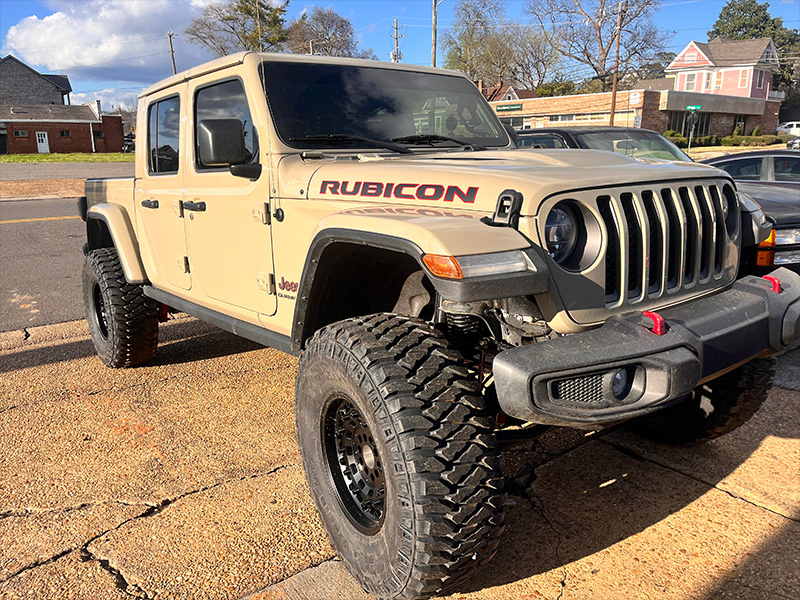 2022 Jeep Gladiator - 17x9.5 Black Rhino Wheels LT37x13.50R17 Mickey ...