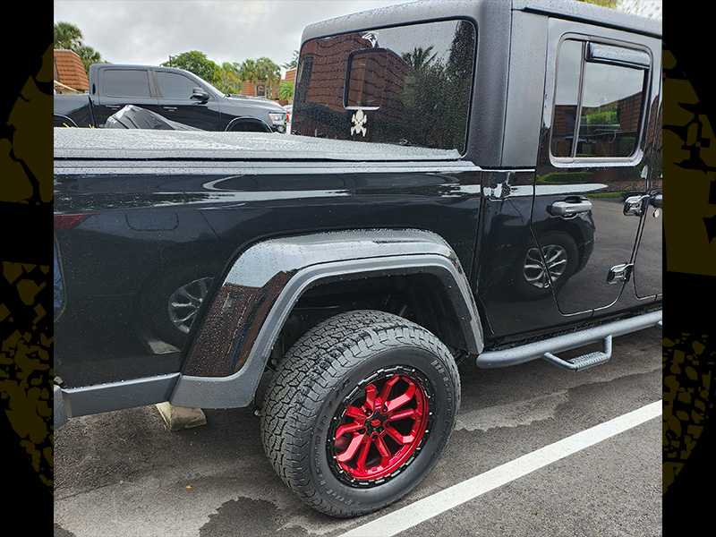2022 Jeep Gladiator - 18x9 Vision Offroad Wheels 285/60R18 BFGoodrich Tires