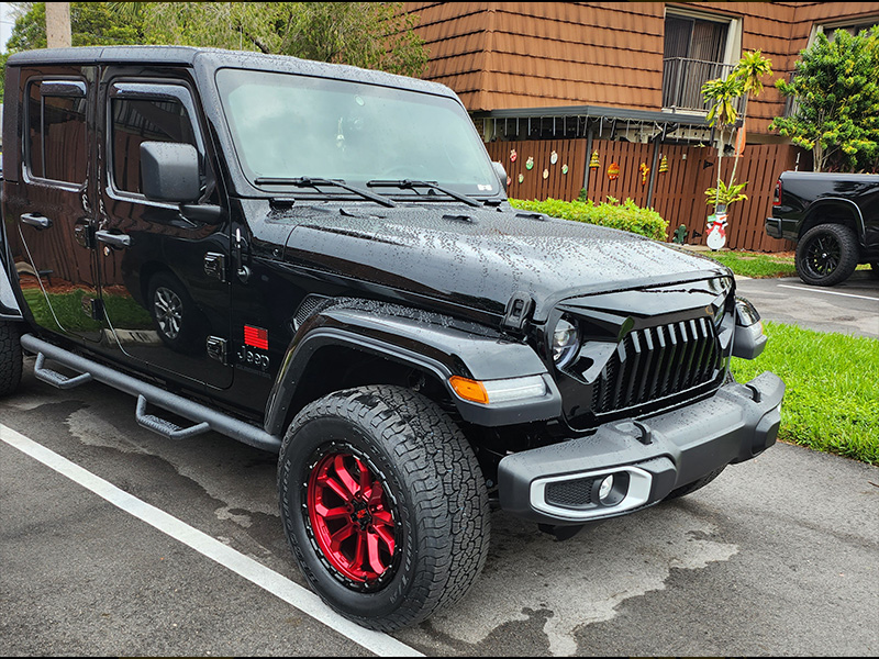 2022 Jeep Gladiator - 18x9 Vision Offroad Wheels 285/60R18 BFGoodrich Tires