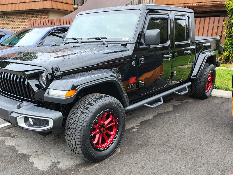 2022 Jeep Gladiator - 18x9 Vision Offroad Wheels 285/60R18 BFGoodrich Tires