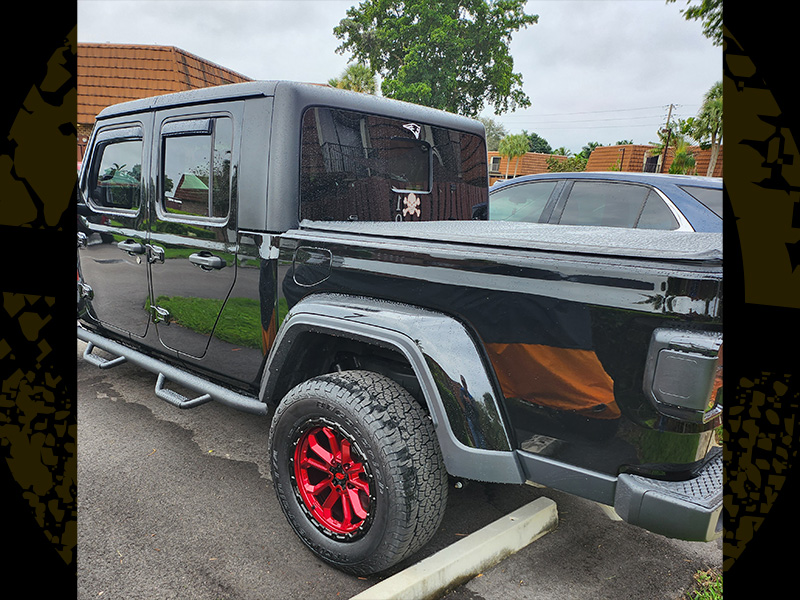 2022 Jeep Gladiator - 18x9 Vision Offroad Wheels 285/60R18 BFGoodrich Tires