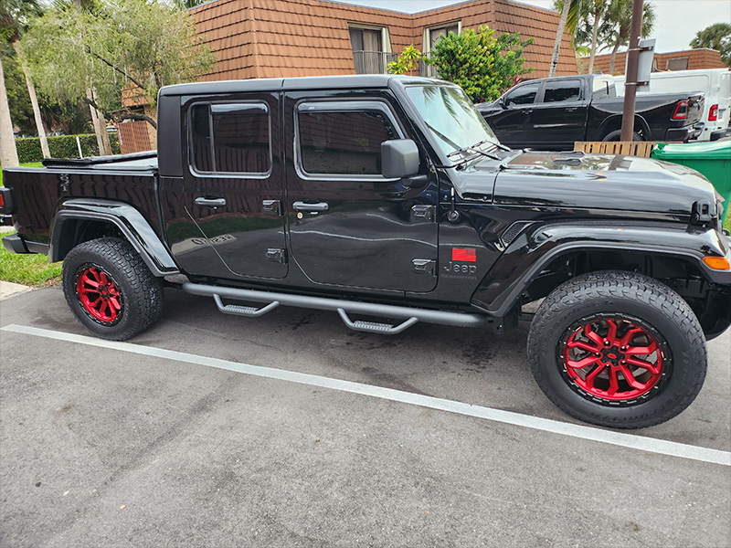 2022 Jeep Gladiator - 18x9 Vision Offroad Wheels 285/60R18 BFGoodrich Tires