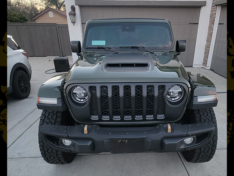 2022 Jeep Wrangler - 17x9 TIS Offroad Wheels LT36x13.00R22 Rolling Big ...