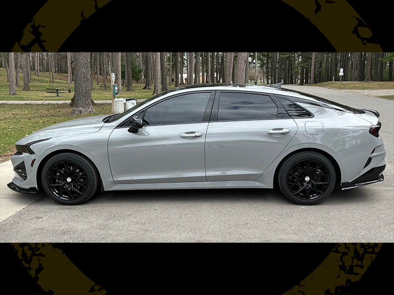 2022 Kia K5 - 18x8.5 Shift Wheels 245/40R18 Pirelli Tires