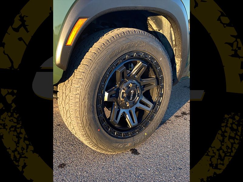 2022 Nissan Frontier - 20x9 Weld Off-Road Wheels 275/55R20 Atturo Tires