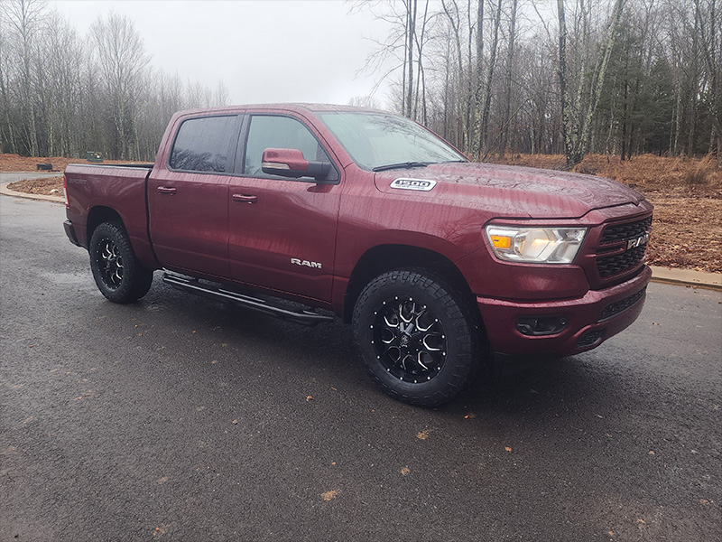2022 Ram 1500 - 20x9 Mayhem Wheels LT285/65R20 Cooper Tires