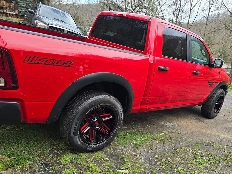 2022 Ram 1500 Classic - 20x10 Vision Offroad Wheels