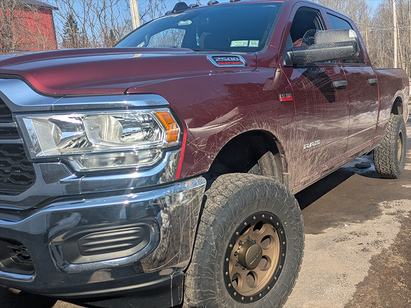 2022 Ram 2500 - 18x9 Mickey Thompson Wheels LT35x12.50R18 Toyo Tires