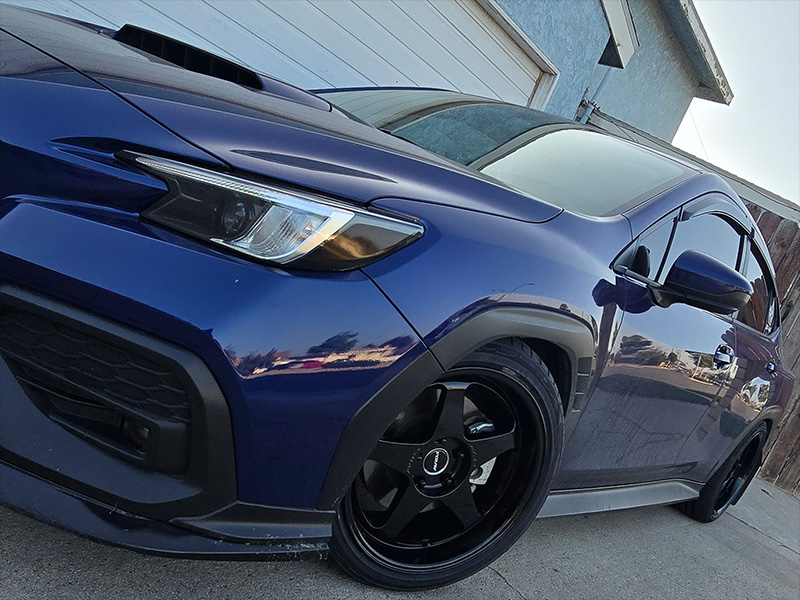 2022 Subaru WRX - 18x9.5 Avid 1 Wheels 245/40ZR18 Arroyo Tires