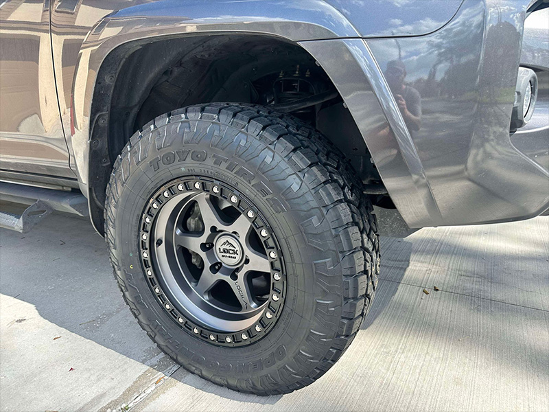 2022 Toyota 4Runner - 17x9 Lock Offroad Wheels 275/70R17 Toyo Tires