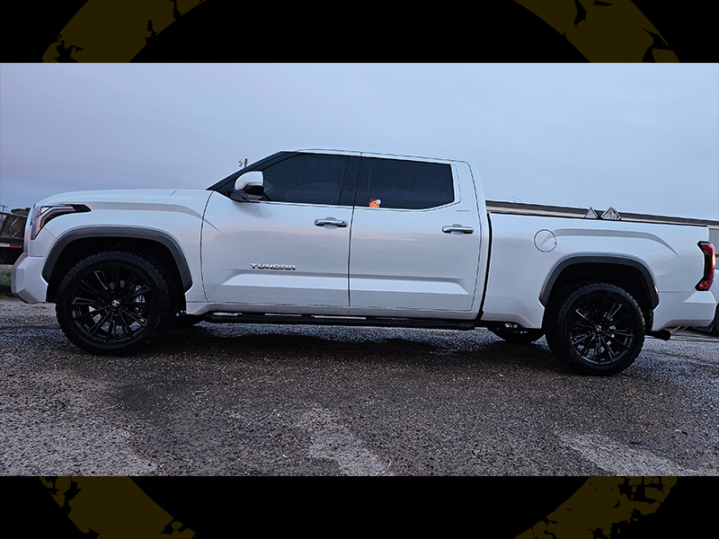 2022 Toyota Tundra - 22x9.5 Asanti Black Label Wheels 275/50R22 ...