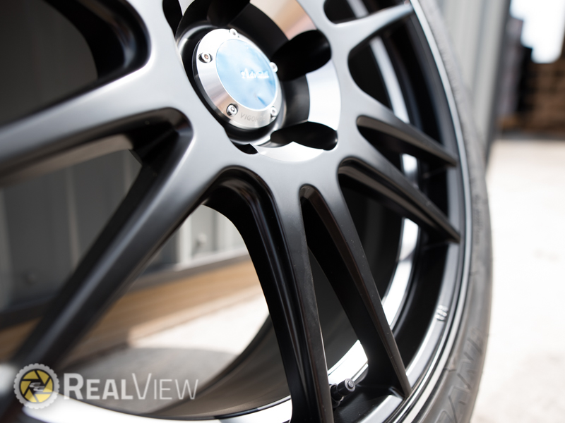 RealView of Advanti Racing Optimo 84 Matte Black W Machined Lip - 18x8 ...