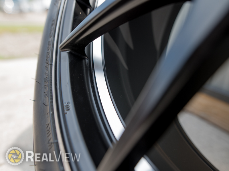 RealView of Advanti Racing Optimo 84 Matte Black W Machined Lip - 18x8 ...