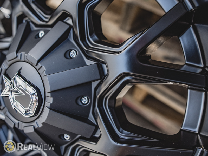 RealView of Dropstars DS645 Satin Black - 20x12 -44 - 645B-2126844