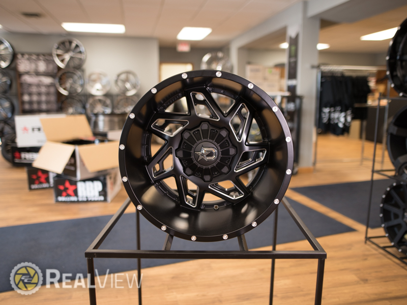 RealView of Dropstars DS652 Black - 20x12 -44 - 652BM-2125244