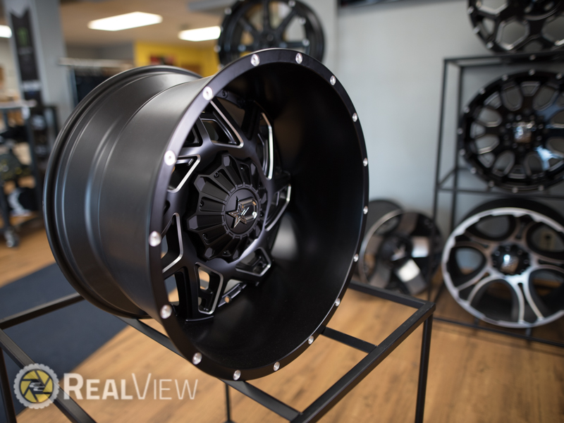 RealView of Dropstars DS652 Black - 20x12 -44 - 652BM-2128144