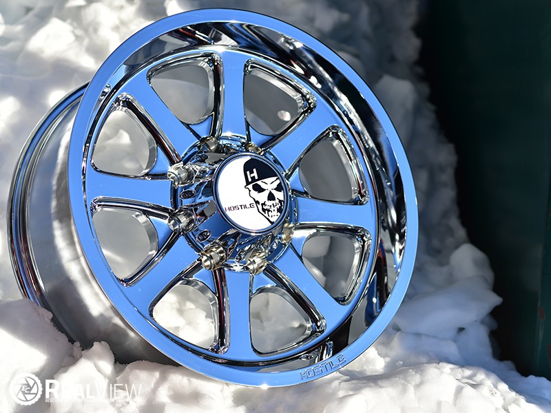 RealView of Hostile Exile H105 8 Lug Armor Plated - 20x9 +10 - H105 ...