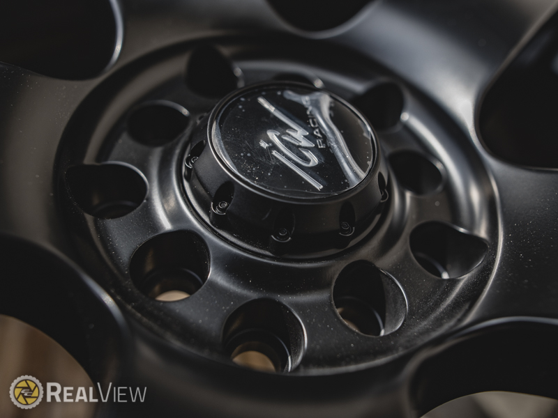 RealView of ICW Mach 5 216 Satin Black - 17x7.5 +42 - 216B-7751842