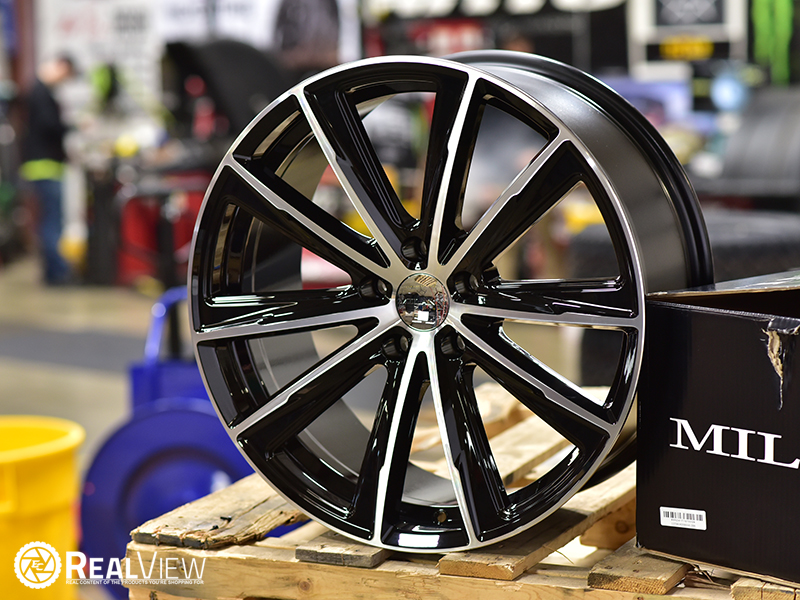 Milanni Splinter 471 Black Machined Wheels 5x120 - 20x9 +15 - 471 ...