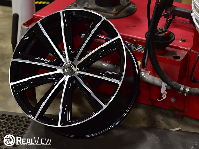 Milanni Splinter 471 Black Machined Wheels 5x120 - 20x9 +15 - 471 ...