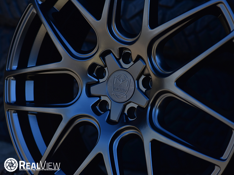 RealView of Motiv Magellan 409 Satin Black - 20x8.5 +20 - 409B-2855520