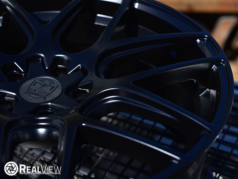 RealView of Motiv Magellan 409 Satin Black - 20x8.5 +40 - 409B-2855740