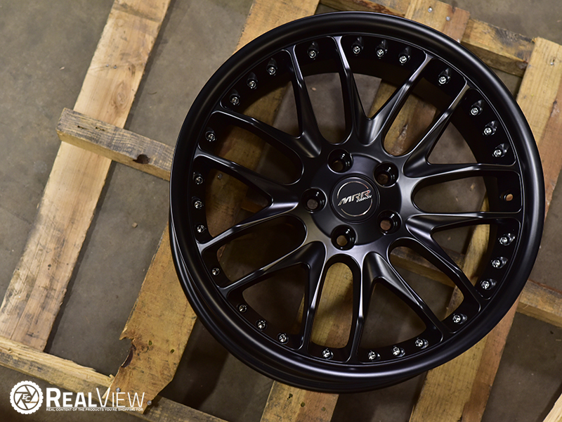 RealView of MRR GT7 Matte Black - 19x8.5 +35 - GT07198551435MB
