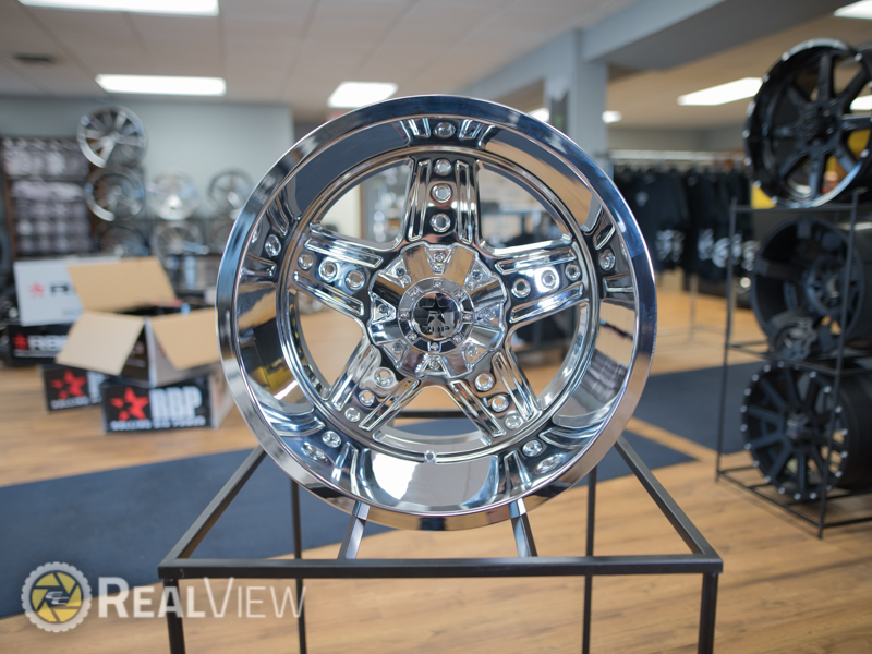 RealView of RBP 90R Colt Chrome - 22x12 -25 - 90R-2212-87-25C