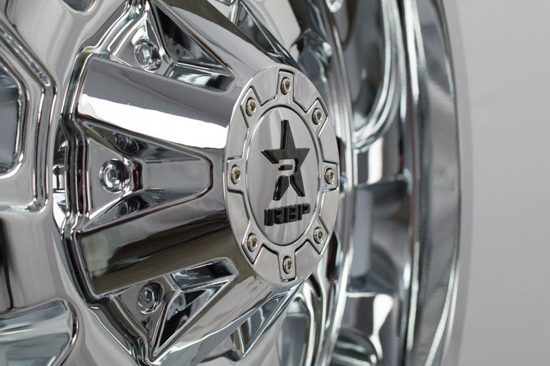 RealView of RBP 65R Glock Chrome - 20x10 -12 - 65R-2010-86-12C