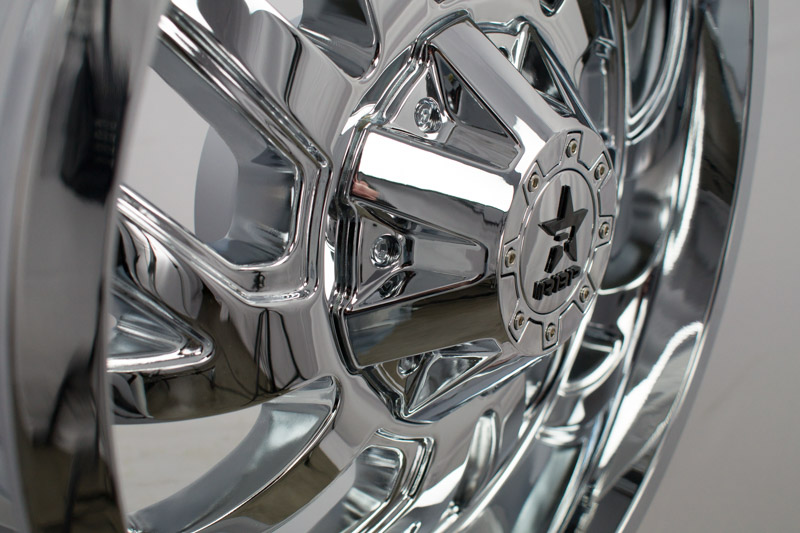 RealView of RBP 65R Glock Chrome - 20x10 -12 - 65R-2010-86-12C