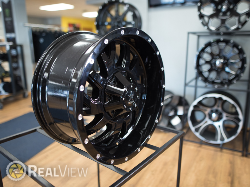 RealView of RBP 65R Glock Gloss Black - 20x10 +10 - 65R-2010-70+10FB