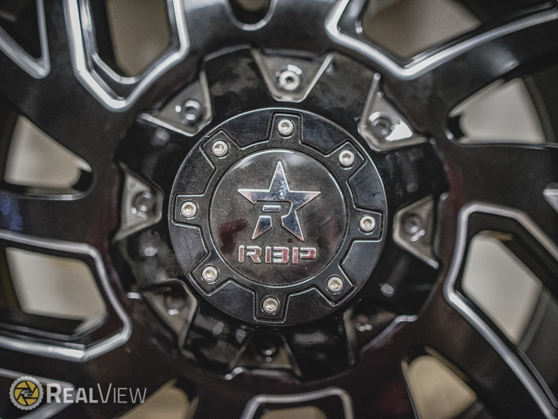 RealView of RBP 65R Glock Gloss Black W/ Milled Spokes - 22x12 -44 ...