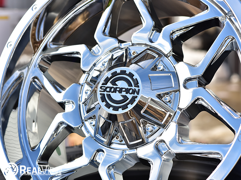 RealView of Scorpion SC-16 Chrome - 20x10 -19 - SC16-20108165-19C