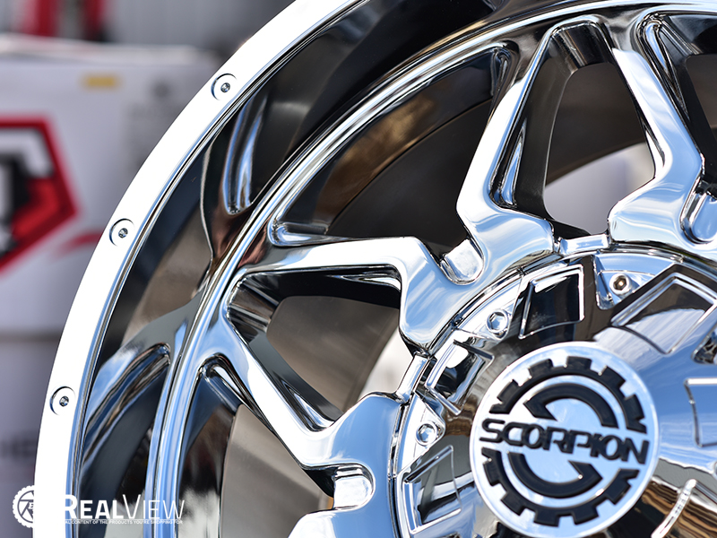 RealView of Scorpion SC-16 Chrome - 20x10 -19 - SC16-20101261351397-19C
