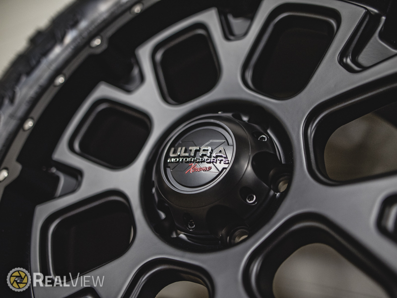 RealView of Ultra Xtreme X109 Satin Black - 18x9 +18 - 109-8998SB+18