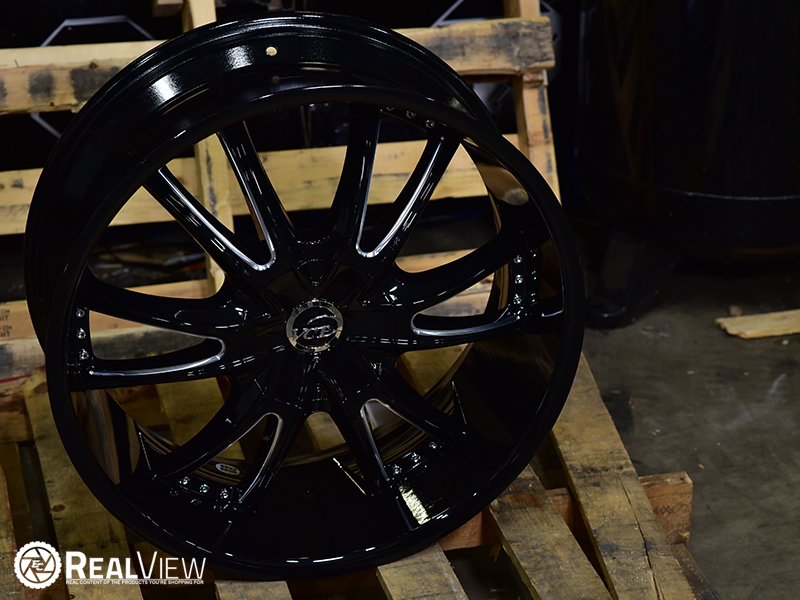 RealView of VCT Bossini V69 Black Machined - 22x9 +15 - V69 ...